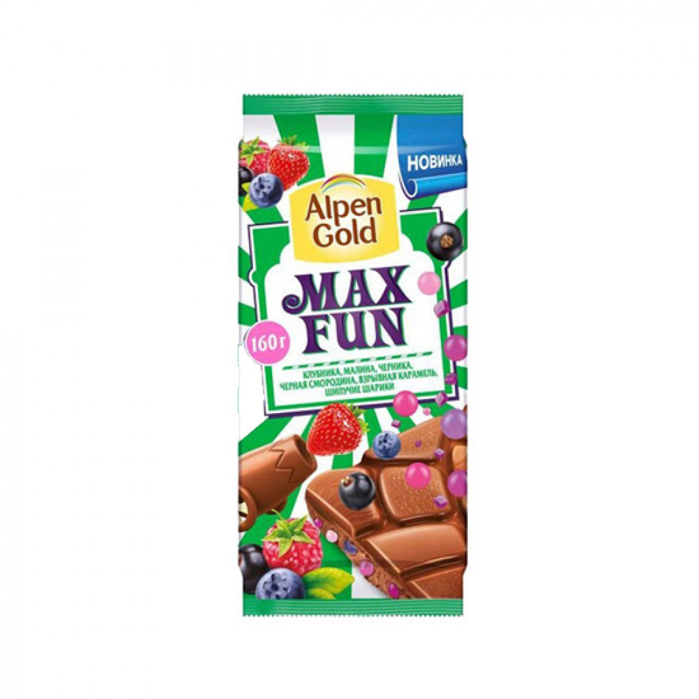 ALPEN GOLD 160GR MAX-FUN GILEMEYVELI PL/SOKOLAD