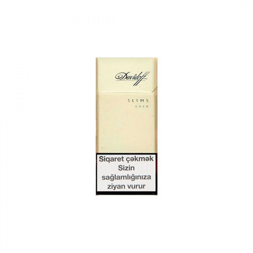 SIGARET DAVIDOFF GOLD SLIMS