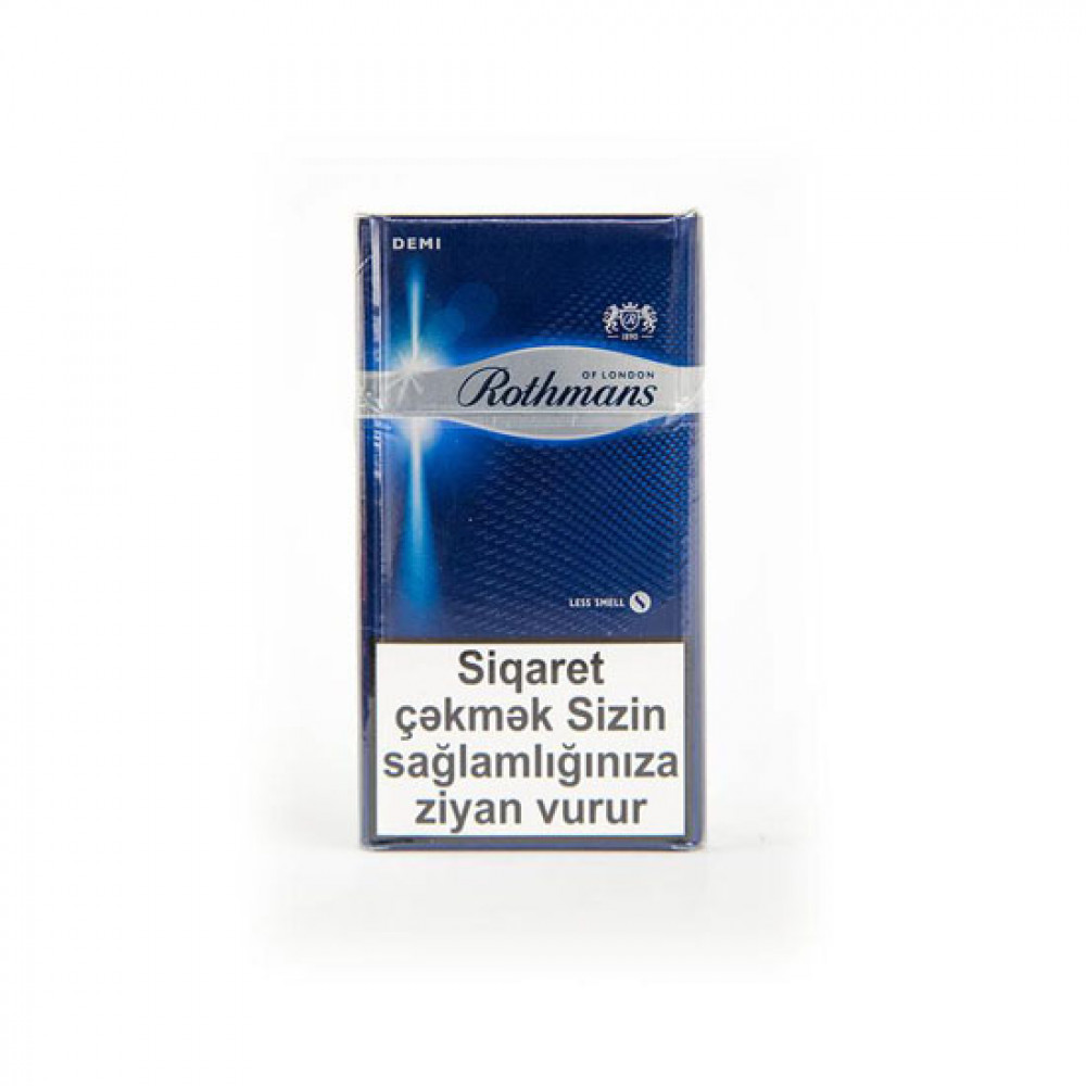 SIGARET ROTHMANS DEMI SILVER